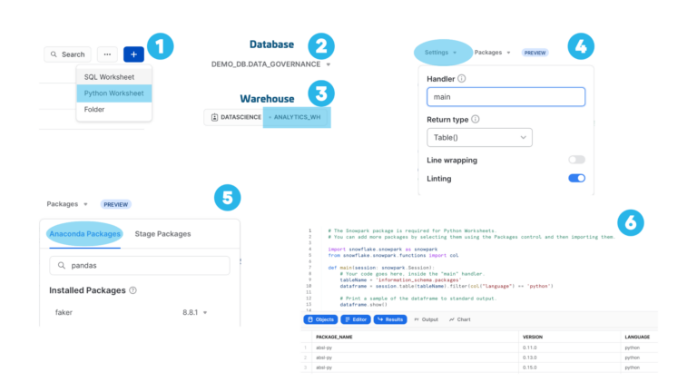 Introducing Snowflake Worksheets For Python Daanalytics